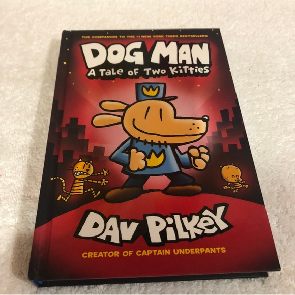 Other | Dog Man A Tale Of Two Kitties By Dav Pilkey Hardcover Book Sale ...